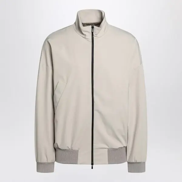 Fear Of God Zip-up Bomber Jacket - Grey