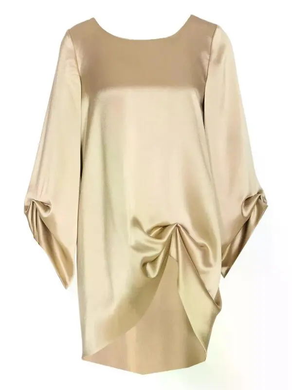 FELY CAMPO Satin Top - Neutrals