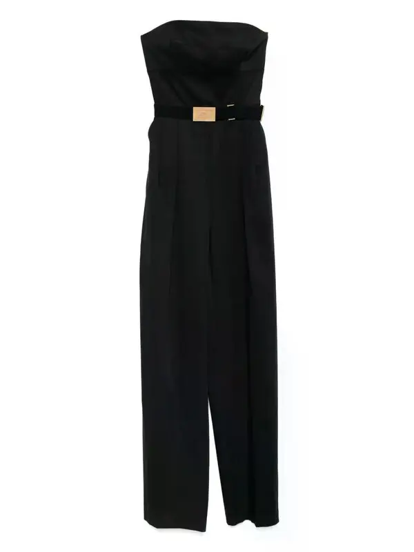 Elisabetta Franchi Crossover-laces Jumpsuit