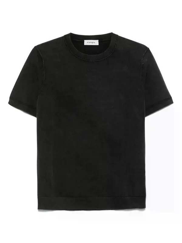 KANGRA Cotton T-shirt - Black