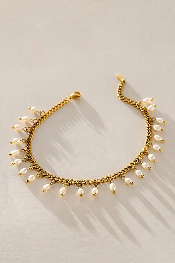 ST. MORAN Pearl Anklet - Vincente Anklet