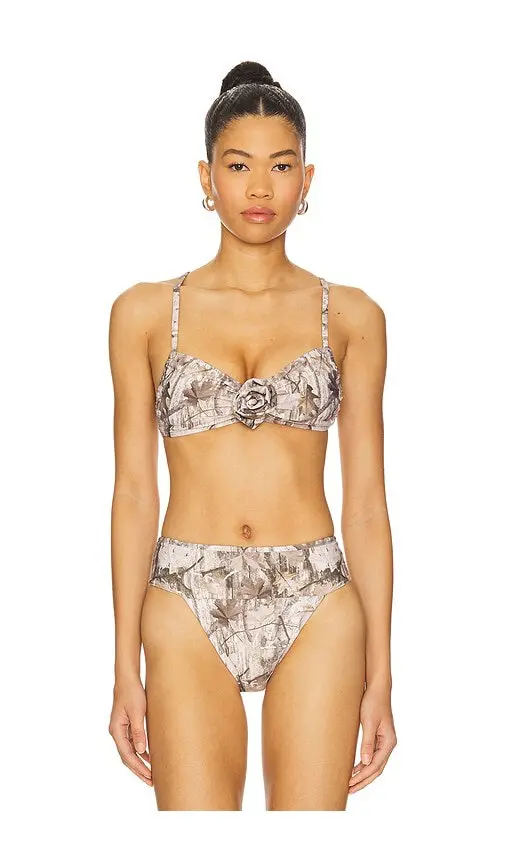 MONTCE Devin Rosa Bikini Top - Camo