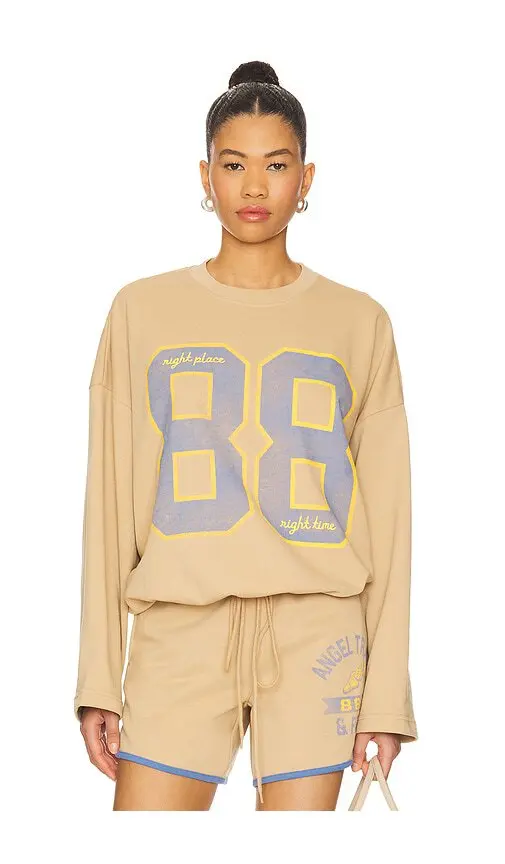 THE MAYFAIR GROUP Angel Track & Field Vintage Crewneck