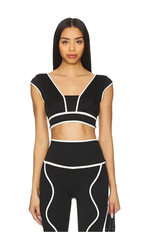 PORT DE BRAS Sienna Ribbed Top