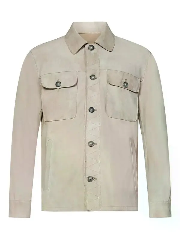 FRANZESE COLLECTION Brad Pitt Shirt Jacket