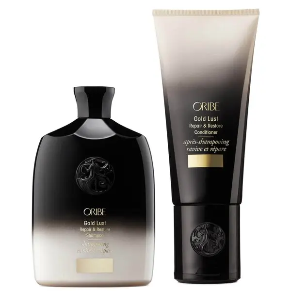 Oribe Gold Lust Repair And Restore Shampoo And Conditioner Bundle 8.5 Fl Oz