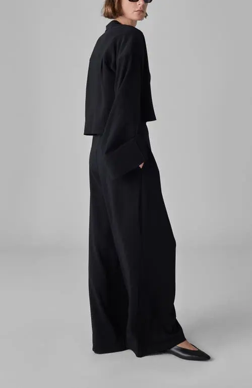 Co Crepe Wide-leg Pants