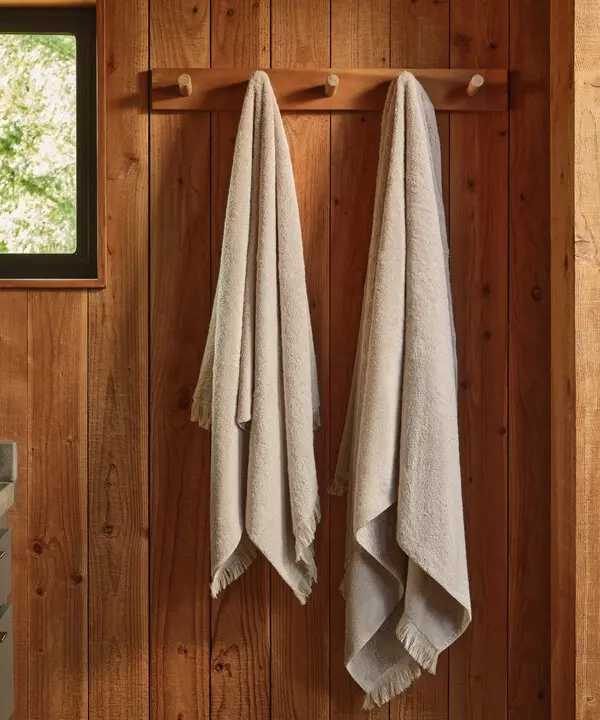 Jenni Kayne Loom Bath Towel - Mushroom
