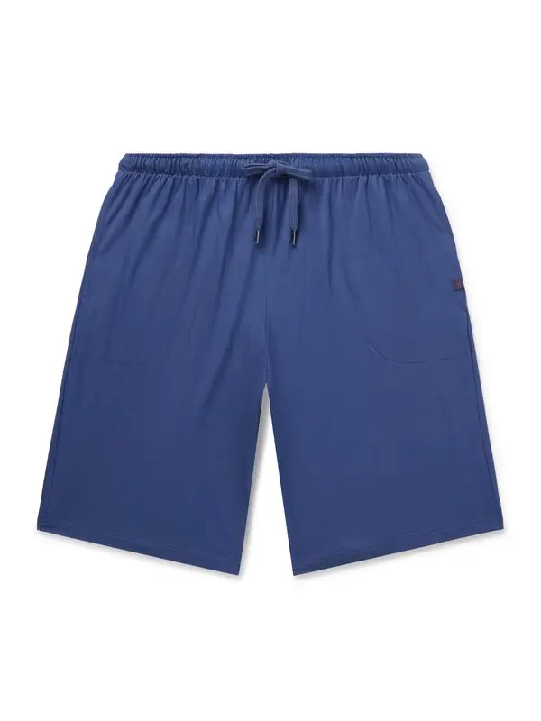 Derek Rose Basel Stretch-micro Modal Jersey Pyjama Shorts
