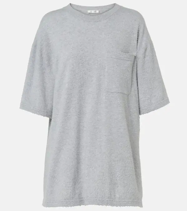 THE ROW Kaddy Oversized Cotton T-shirt - Grey