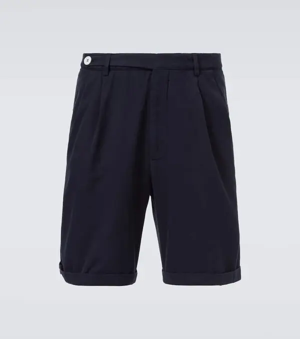 Brunello Cucinelli Cotton Gabardine Bermuda Shorts