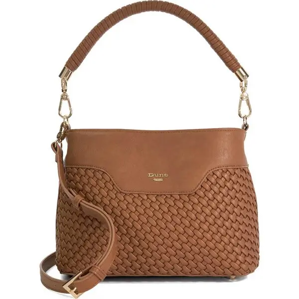 Dune London Dinidelphie Faux Leather Top Handle Bag - Tan