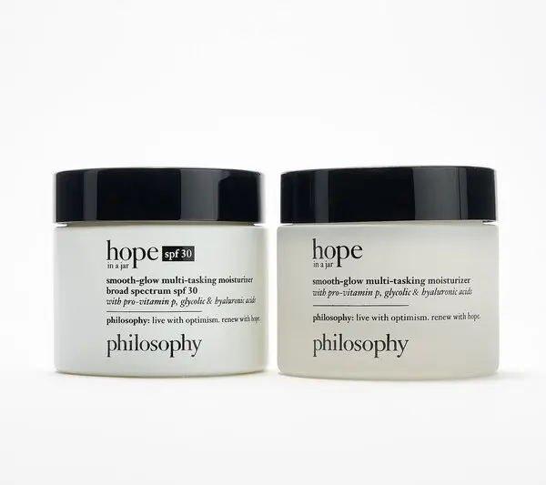 PHILOSOPHY Hope In A Jar & Hope Spf30 Daily Moisturizers