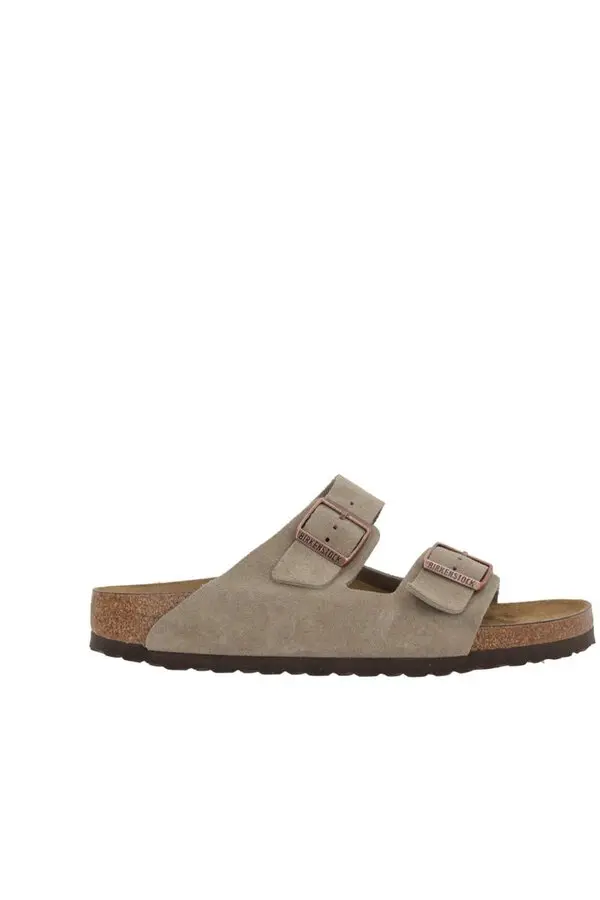 BIRKENSTOCK Flat Sandals - Beige