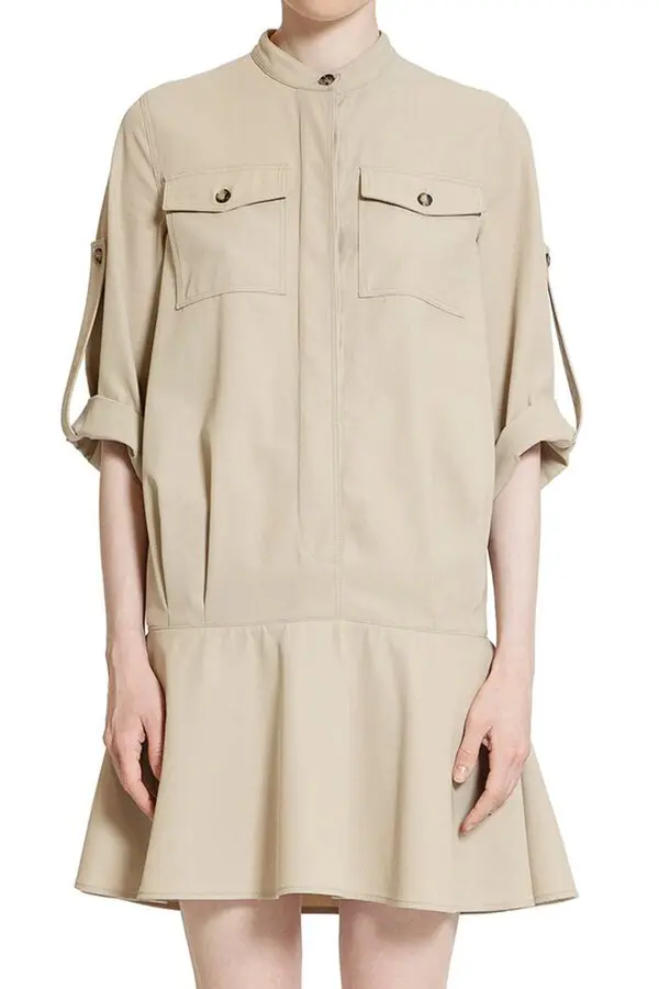 Loewe Cotton Dress - Beige