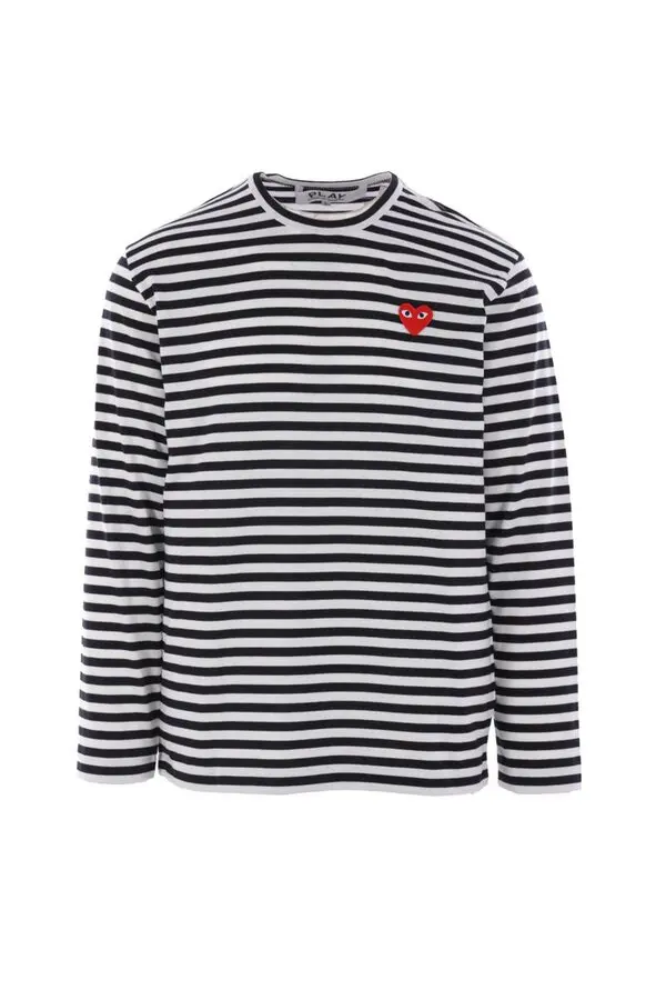 Play Comme Des Garcon Long-sleeve T-shirt - Multicolor