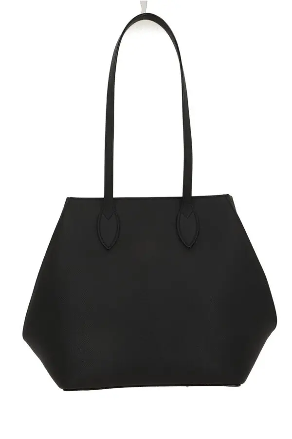 VALEXTRA Grained Leather Shopping Bag