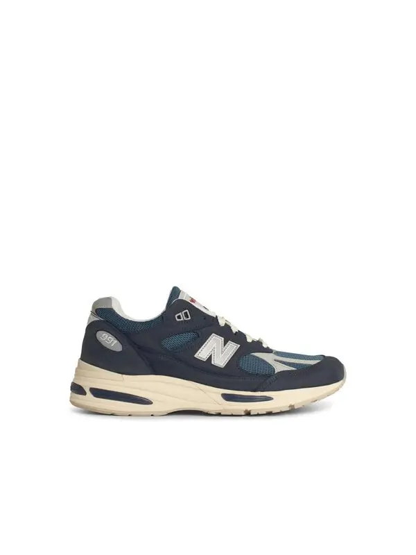 NEW BALANCE 991 Suede Blend Sneakers
