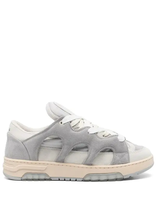 SANTHA Lace-up Sneakers - Grey