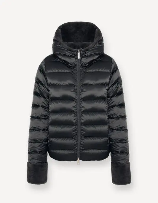 COLMAR Reversible Down Jacket - Black