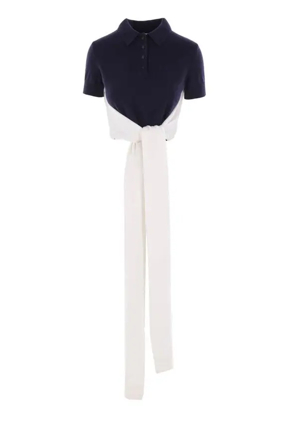 Loewe Cropped Polo Sweater