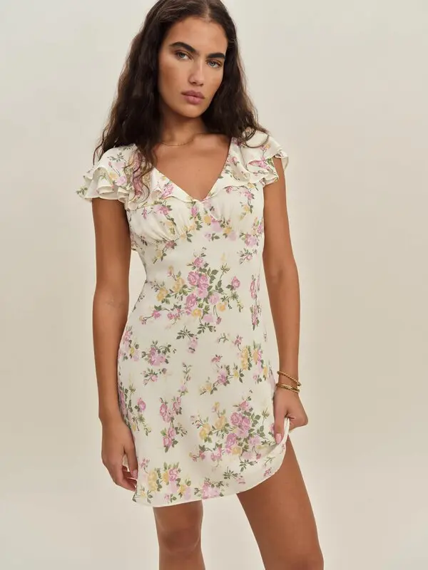 REFORMATION Arni Mini Dress - Posy