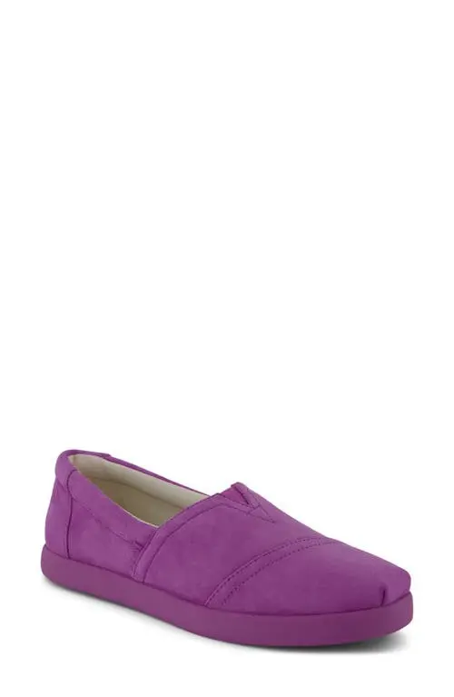 Toms X Jamie Mizrahi Alp Fwd Water Repellent Suede Espadrille - Bright Mulberry