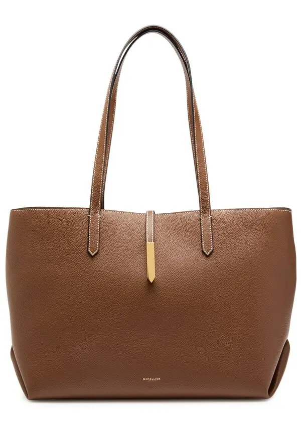 DEMELLIER Tokyo Leather Tote - Tan