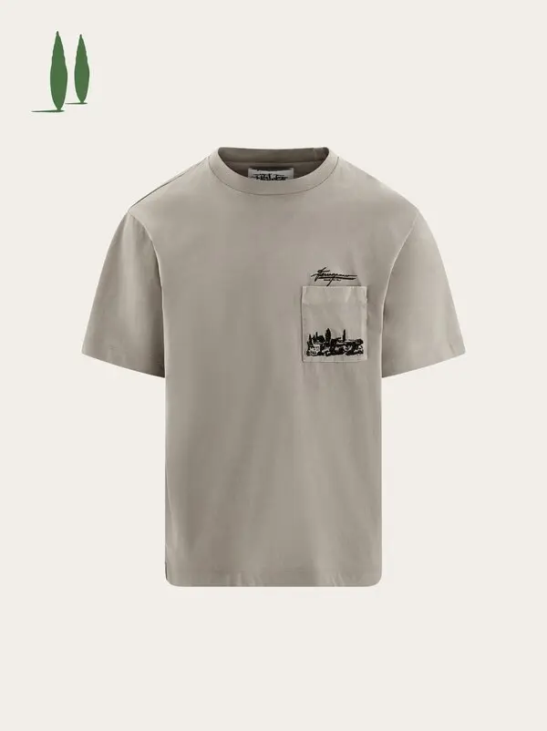 FERRAGAMO Tuscany Print T-shirt
