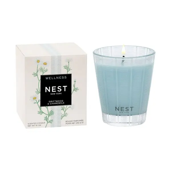 NEST NEW YORK Driftwood & Chamomile Candle 8.1 Oz