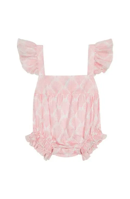 MER ST. BARTH Chloe Baby Romper - Pink Feather