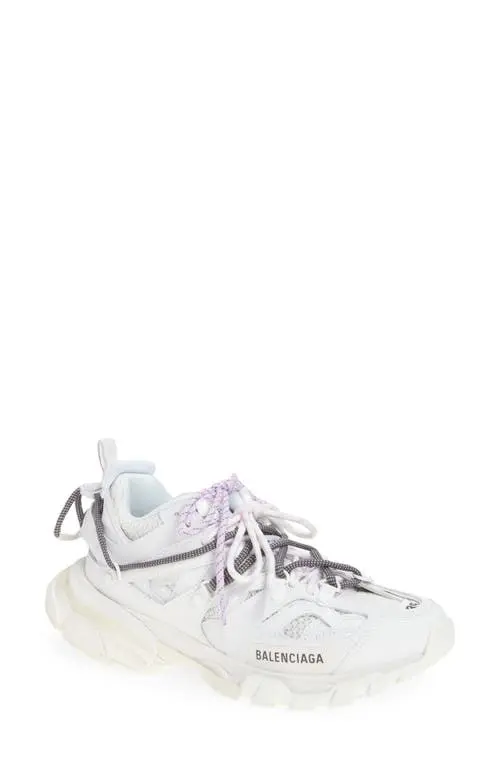 Balenciaga Track Trail Sneaker - White/ Lilac