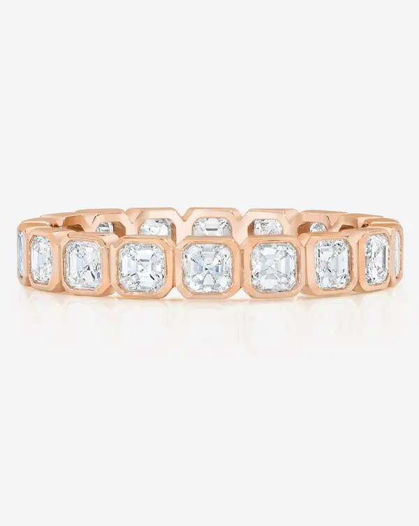 Ring Concierge Asscher Bezel Set Eternity Band