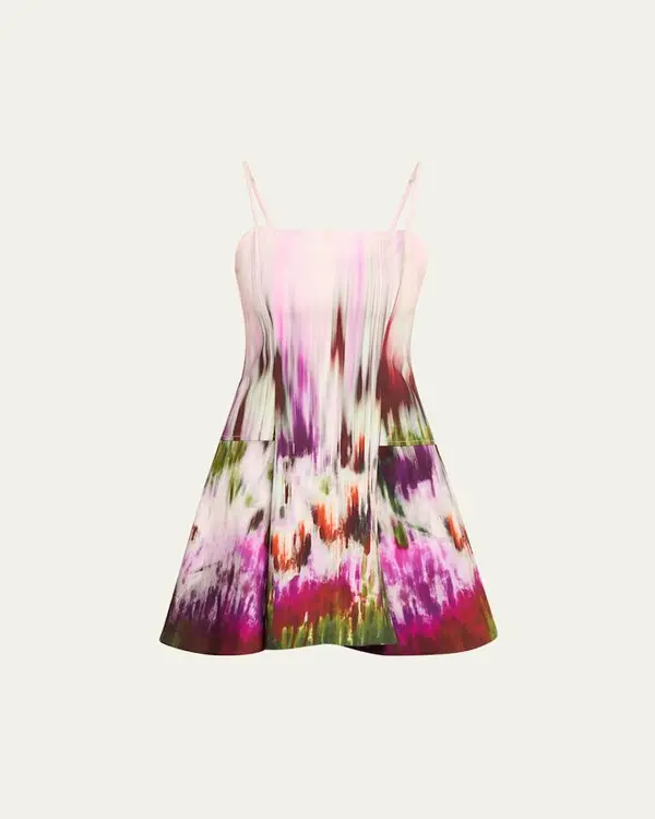 Simkhai Judie Fit-and-flare Mini Dress