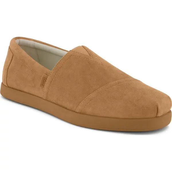 Toms X Jamie Mizrahi Alp Fwd Water Repellent Suede Slip-on Espadrille - Dark Yellow