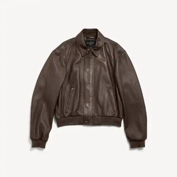 ジャケット・アウター BALENCIAGA taxi lether jacket Balenciaga Taxi Leather Jacket - Brown | Editorialist