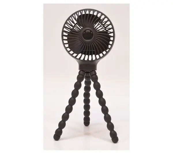 SOPHIST-A-CARE S/2 Flexible Rechargeable Tripod Fans