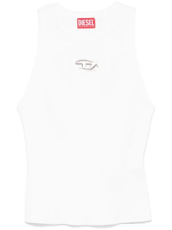 Diesel Oval-d Top - White