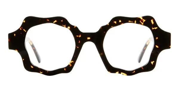 KUBORAUM Havana Acetate Eyeglasses - Brown