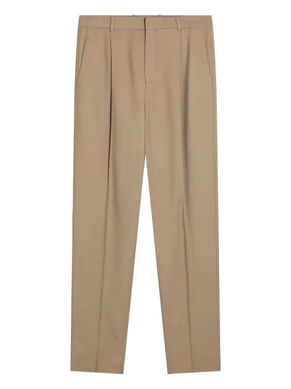 Saint Laurent Wool Carrot Fit Trousers