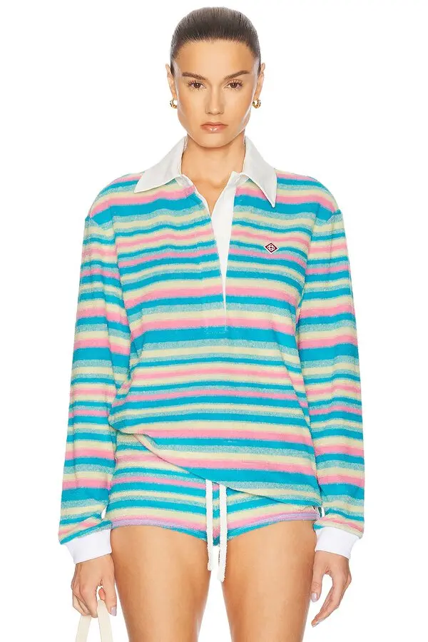 Casablanca Towel Polo Top