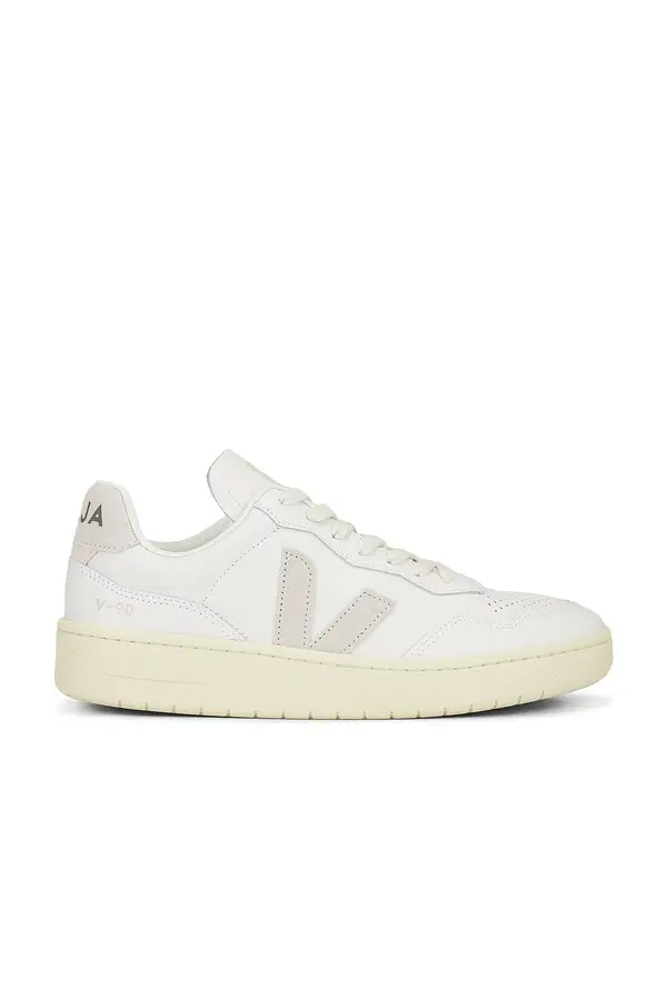 VEJA V-90 Sneakers - Extra White & Natural