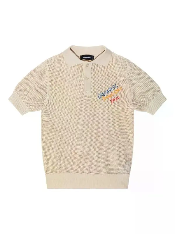Dsquared2 Cotton Polo Top