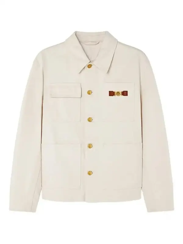 Versace Cavalry Jacket - Neutrals