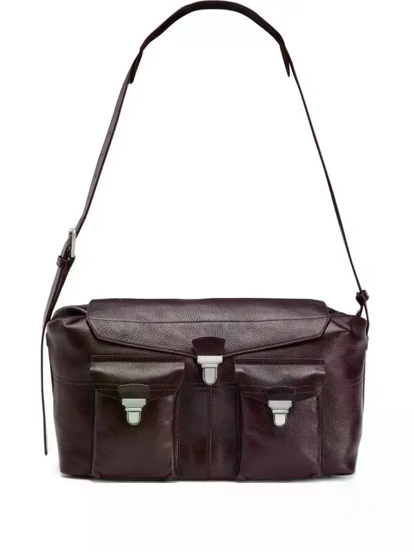 LEMAIRE Week-end Gear Shoulder Bag - Brown