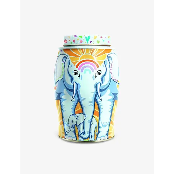 WILLIAMSON TEA Happiness Elephant Tea Caddy Tin Of 40