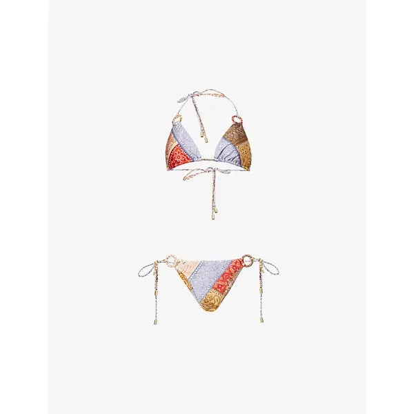 Zimmermann Lucky Ring Tie-side Bikini Set