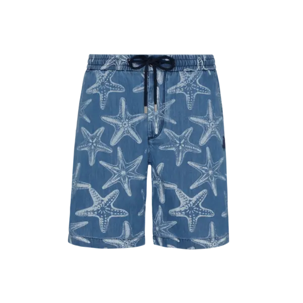 Vilebrequin Denim Bermuda Shorts - Blue