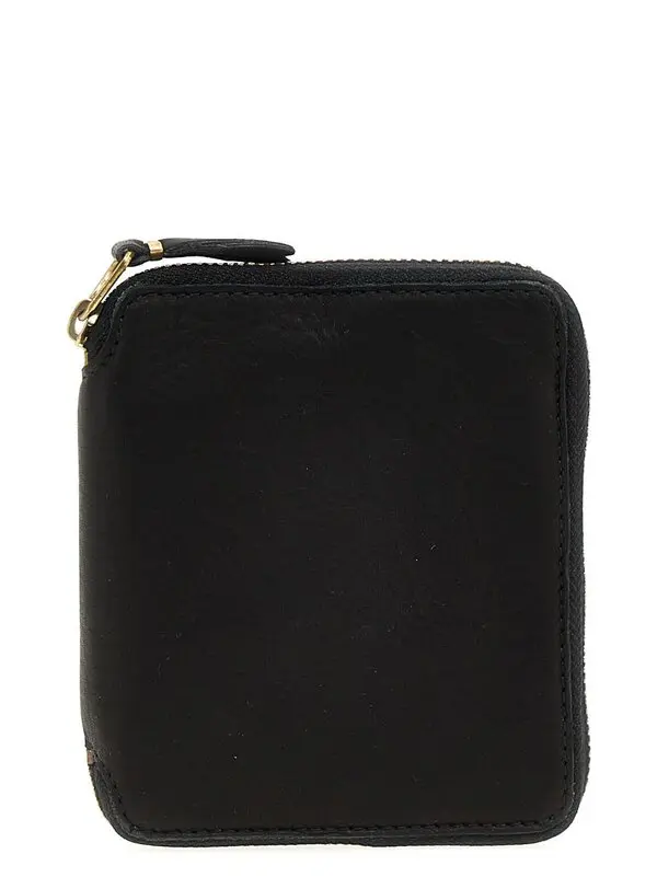 Comme Des Garçons Washed' Wallet - Black