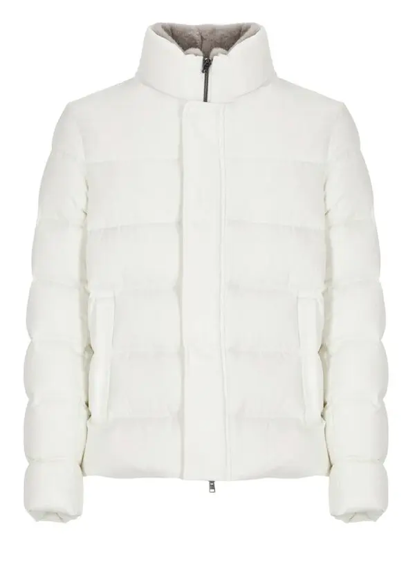 Herno Quilted Down Jacket - White